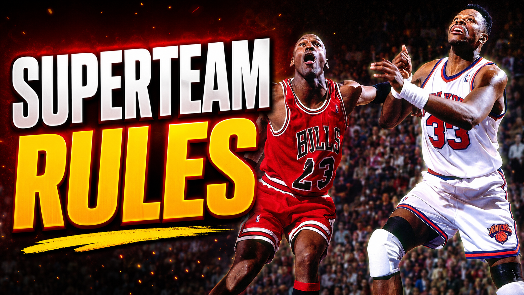 Why NBA rules prevented 90s superteams from challenging the Bulls