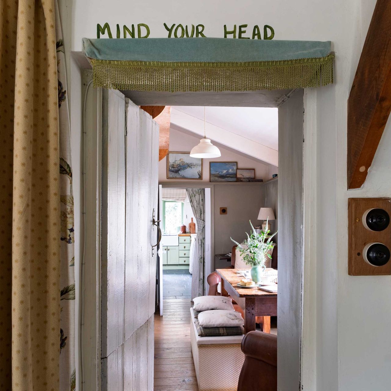 This Cornish cottage is a masterclass in pattern layering and coastal calm