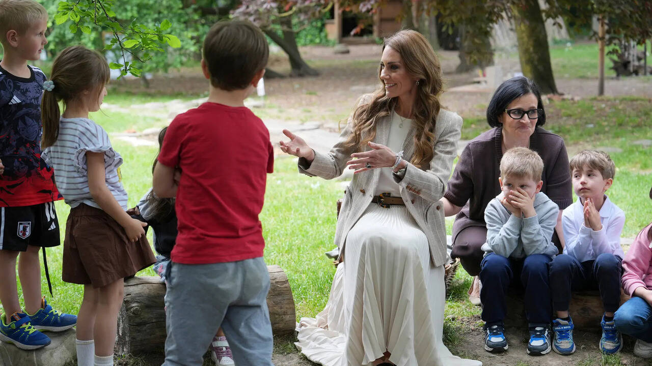 Princess of Wales visits Italy to explore progressive early childhood ...