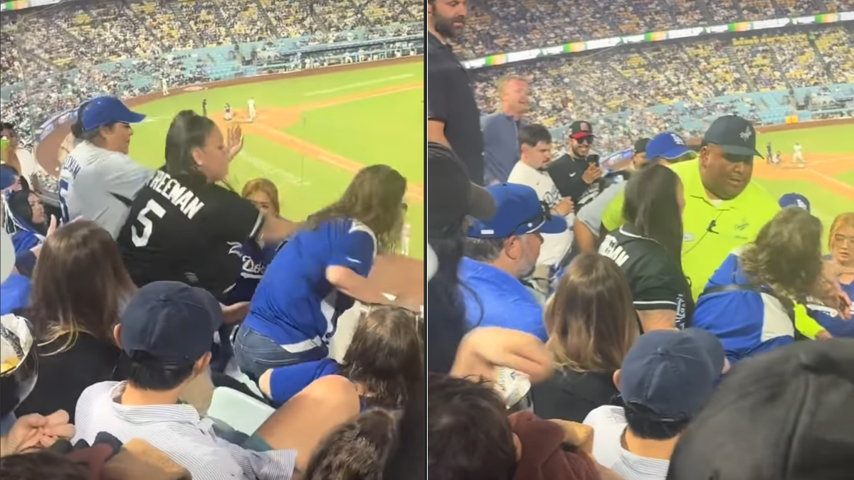 Dodger Stadium violence escalates as fans throw punches and flash gang ...