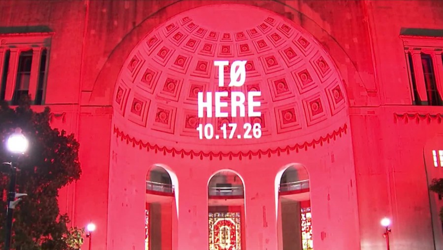 Twenty One Pilots drone show announces concert at Ohio Stadium