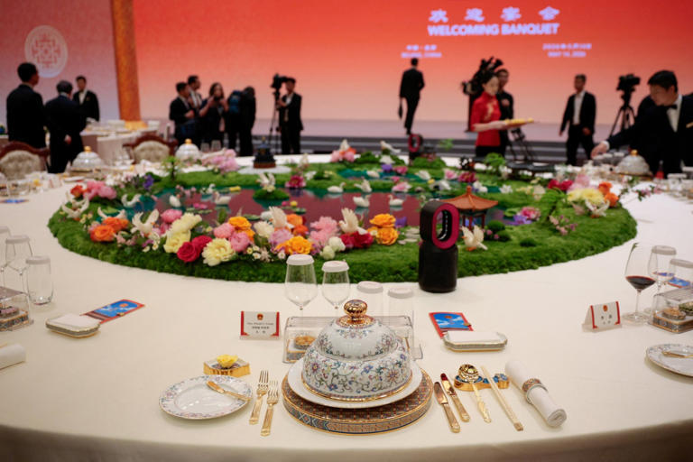 Menu served to Donald Trump during his state banquet in China revealed