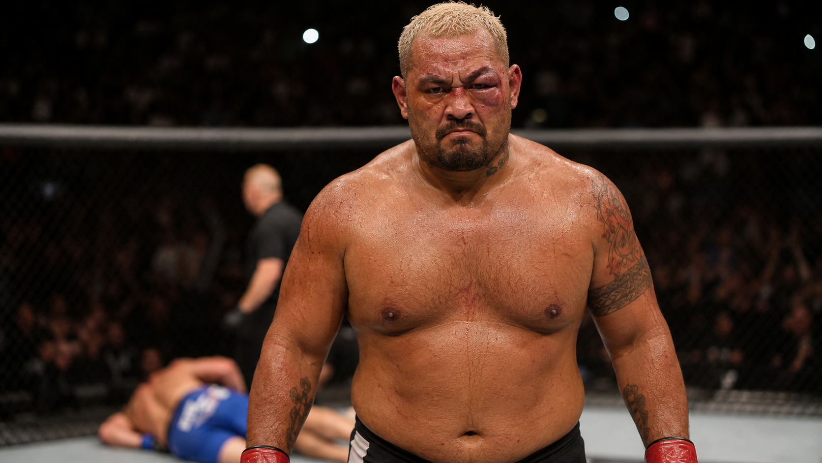 Mark Hunt’s UFC fight with Lesnar triggered a career collapse