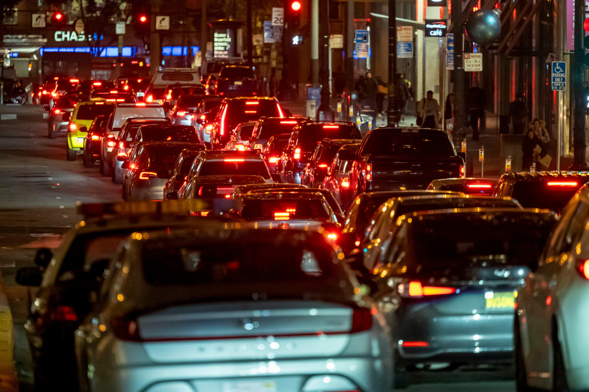 The most congested cities in the US ranked