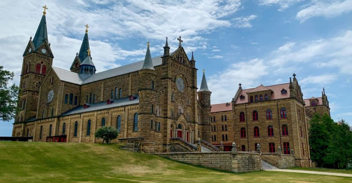 This hidden Indiana monastery secretly feels like a magical trip to ...