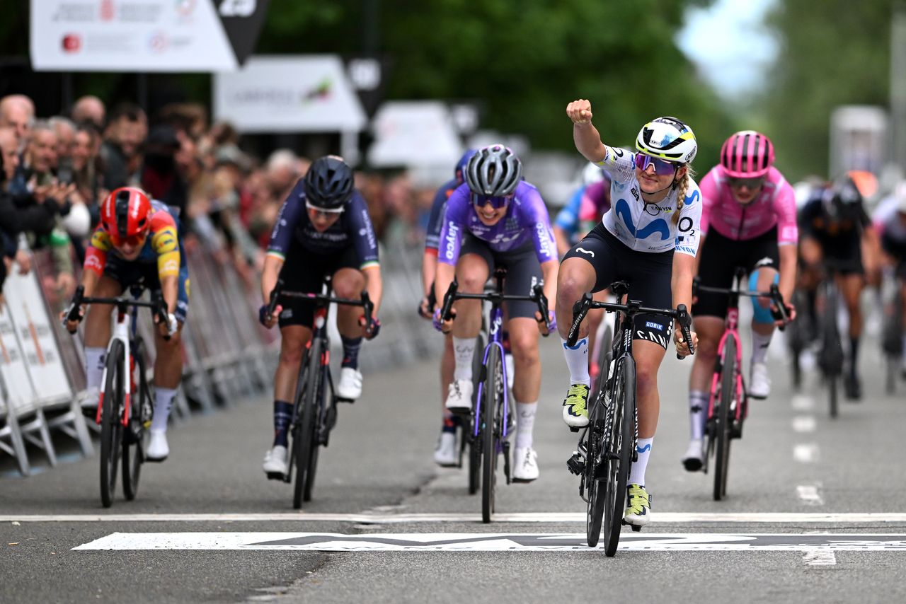 Cat Ferguson doubles up with sprint victory at Spanish one-day race