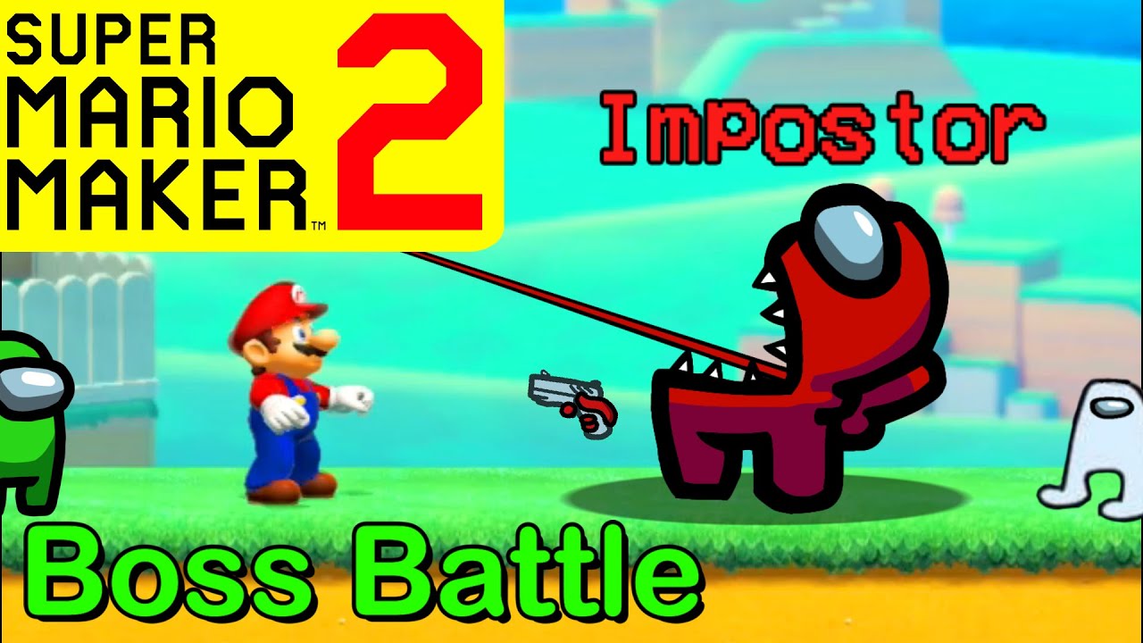 How to build an Among Us impostor in Mario Maker