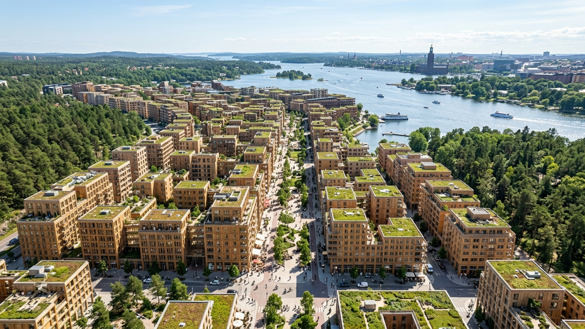 How Sweden is using timber to build a 250,000 square meter city that ...