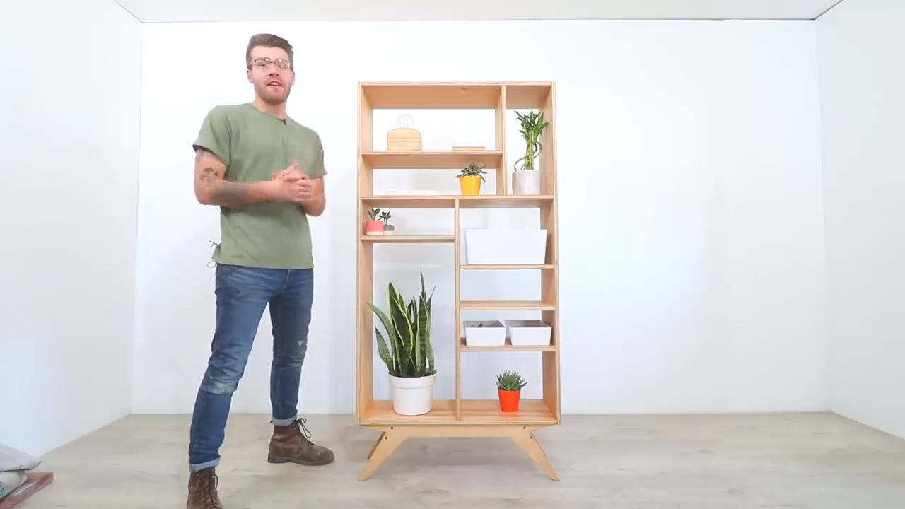I tried building a modern shelf... it didn’t go as planned