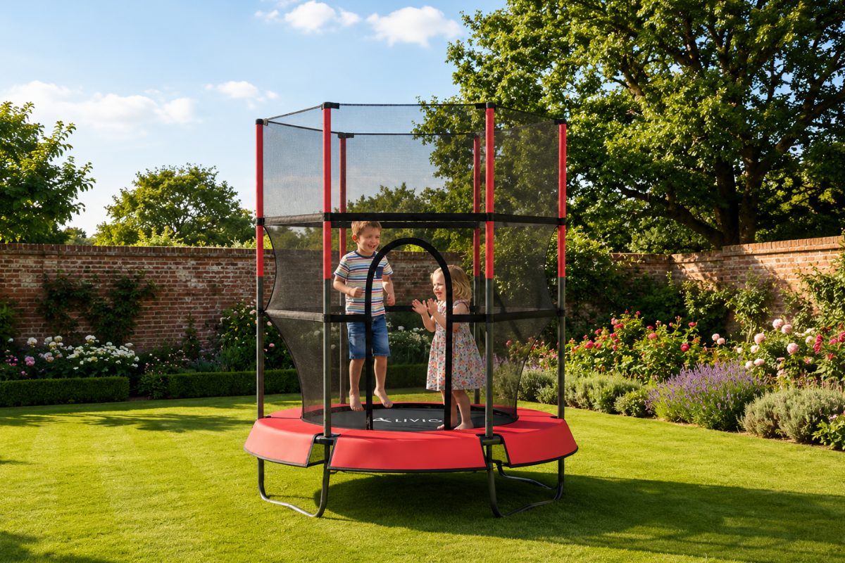 Kids’ trampoline deal slashes garden toy from £99 to £34.99 (aff)