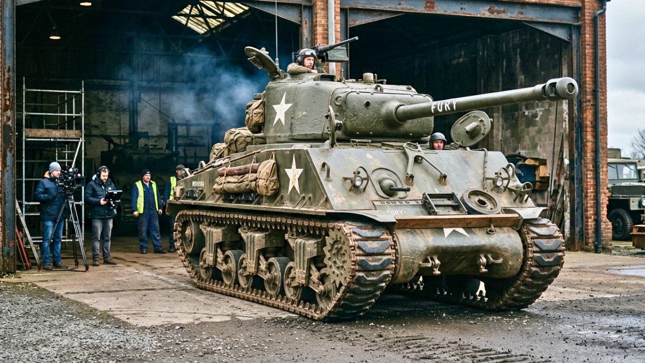 The Sherman and Lee rolled out and stole the show before filming even began