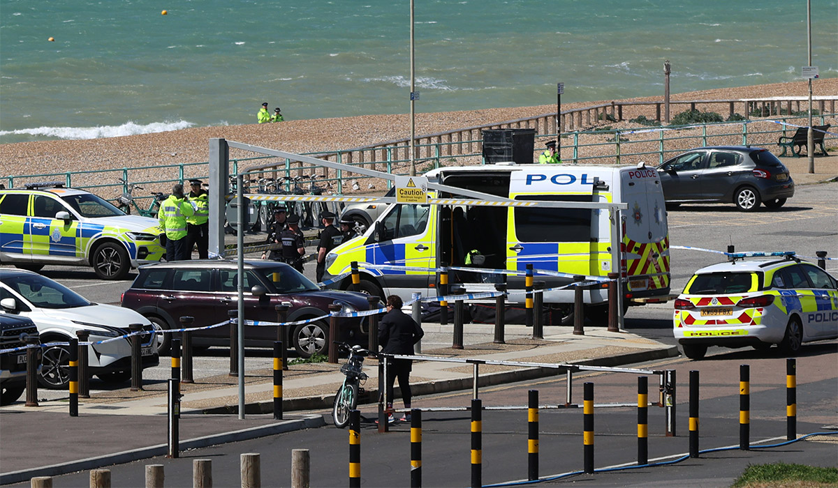 Cops work urgently to identify three 'fully clothed' mystery young ...