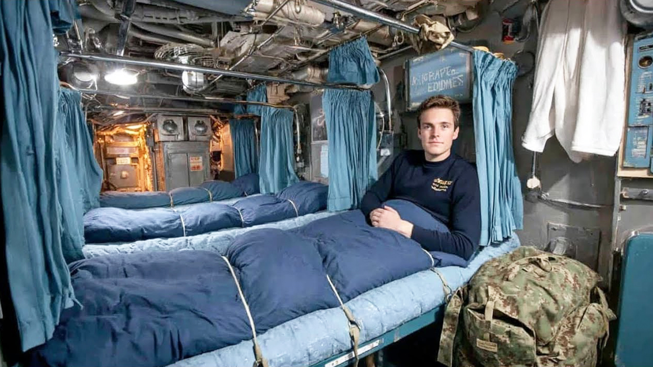 The brutal truth about life inside a nuclear submarine for months