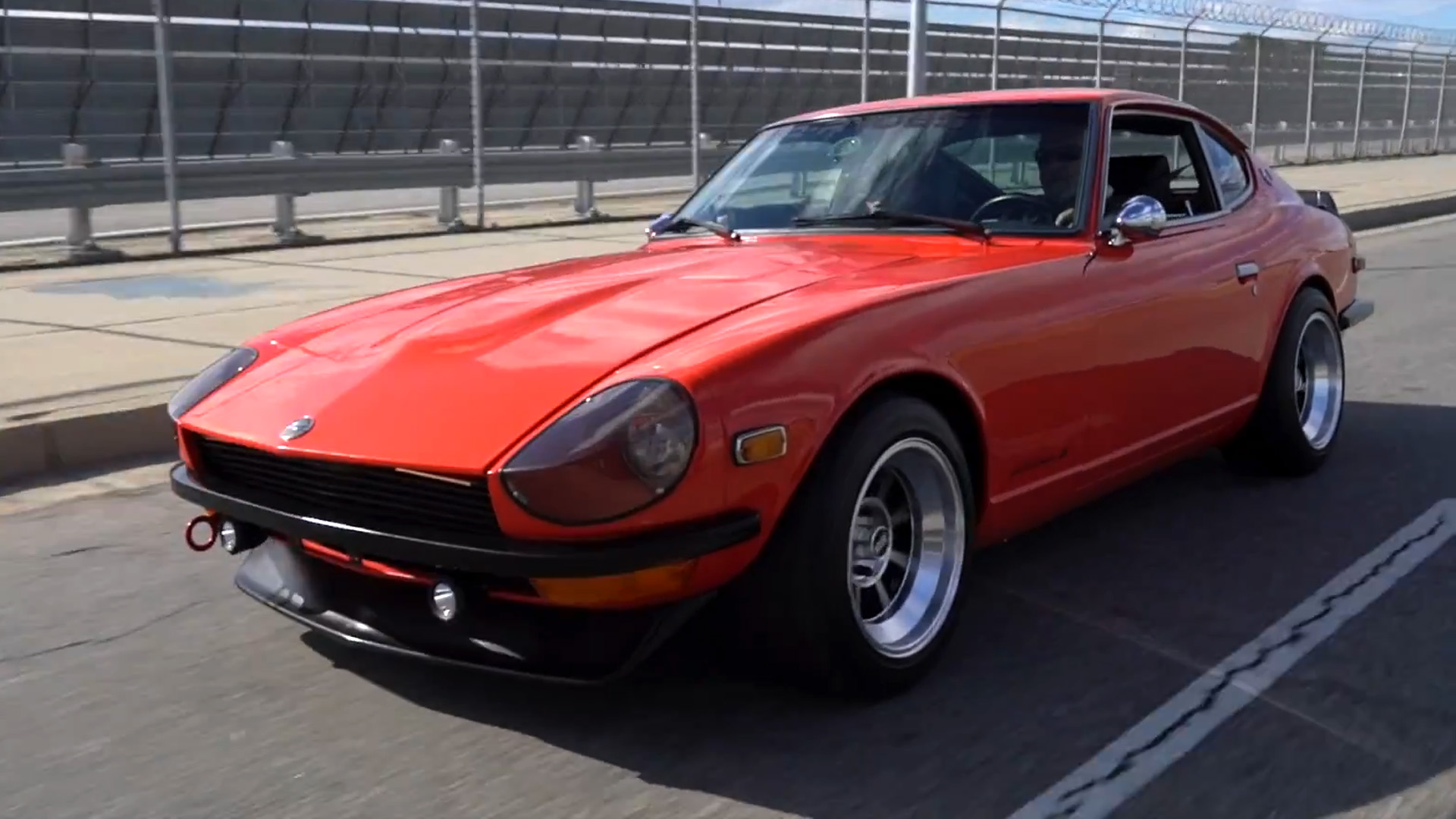 Vintage Datsun Fairlady 240Z with modern performance and style