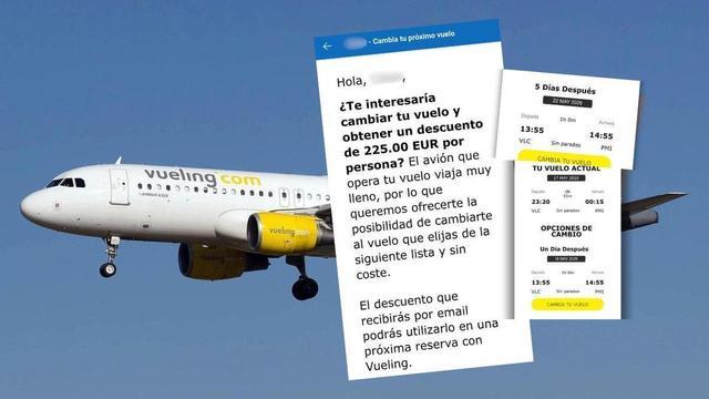 Vueling ofrece hasta 225 euros para que pasajeros cambien su vuelo de ...