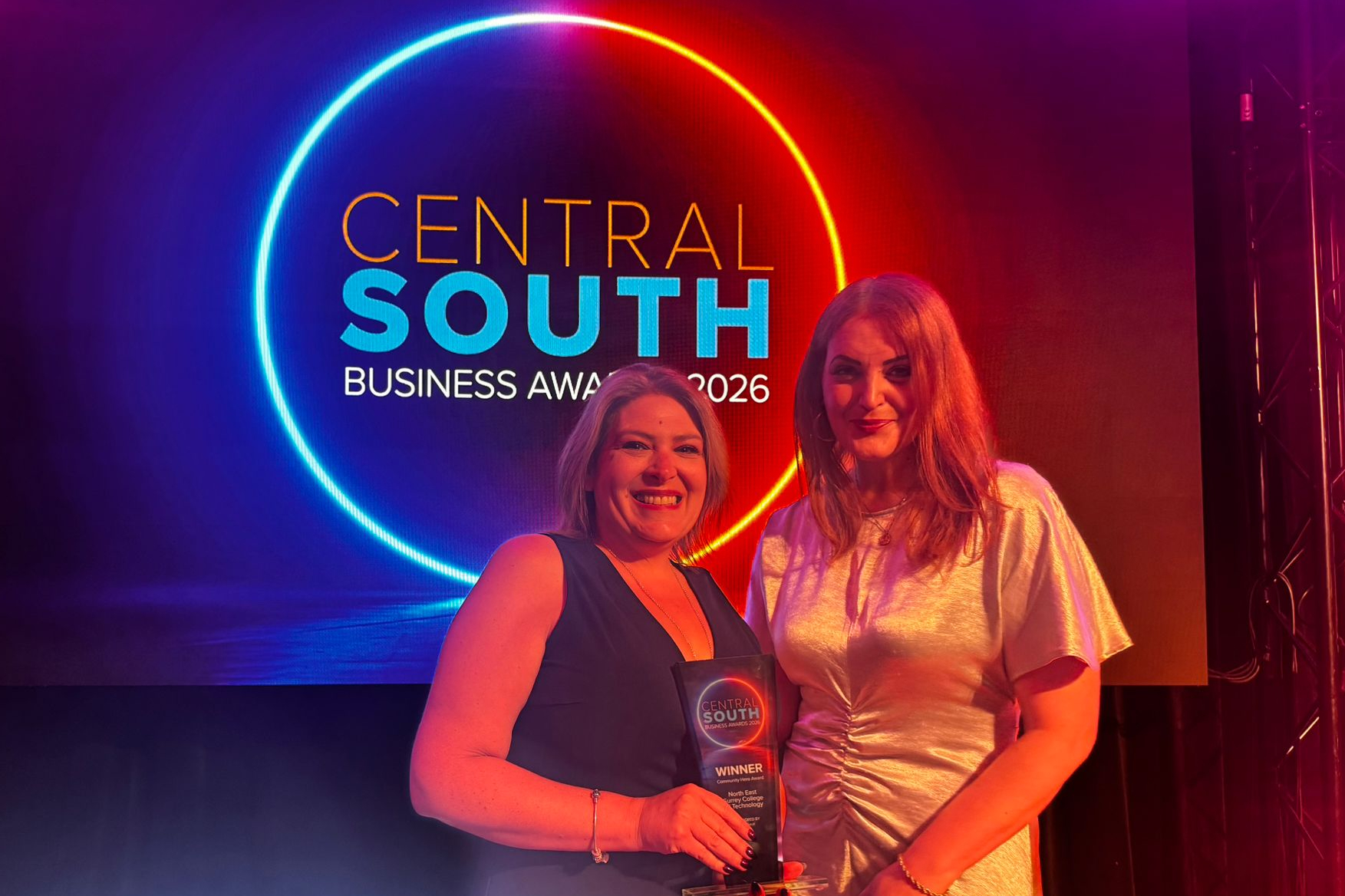 Local college wins 'Community Hero' award – cleaning, caring and ...