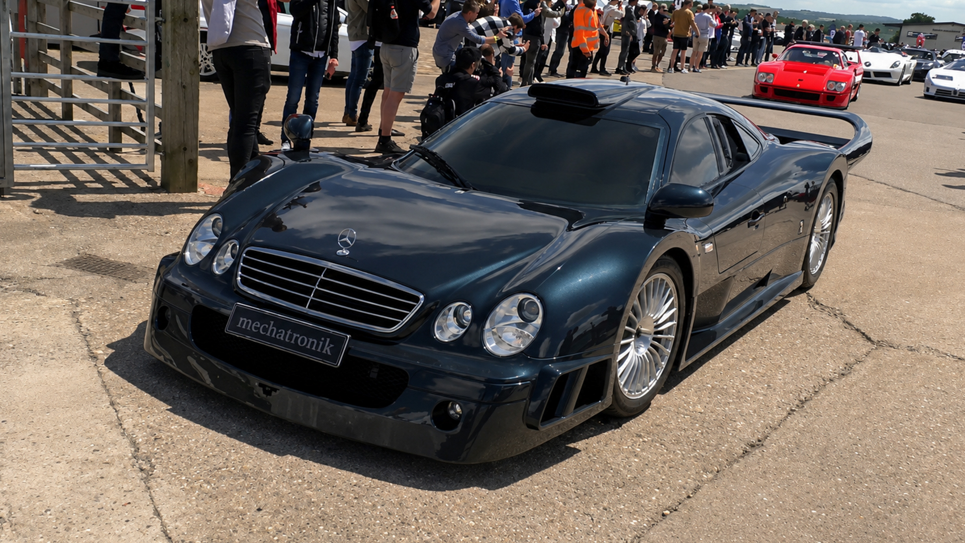 $10 million Mercedes-Benz CLK GTR joins UK hypercar event