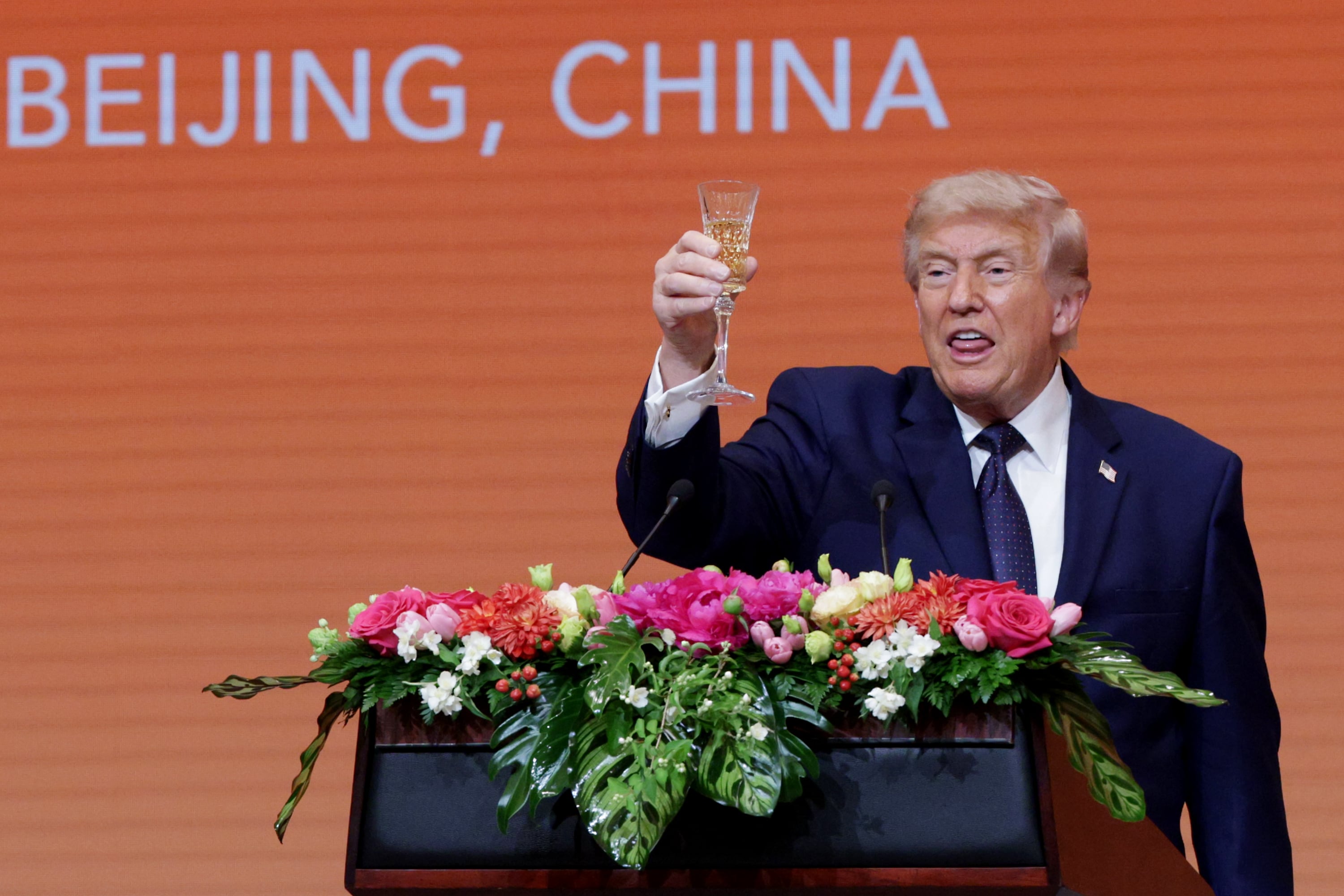 Trump floored by discovery about Chinese food on state visit