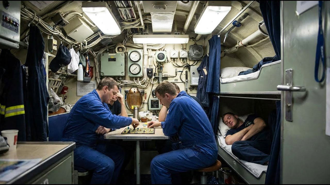 The strange daily routine that controls life on a US submarine