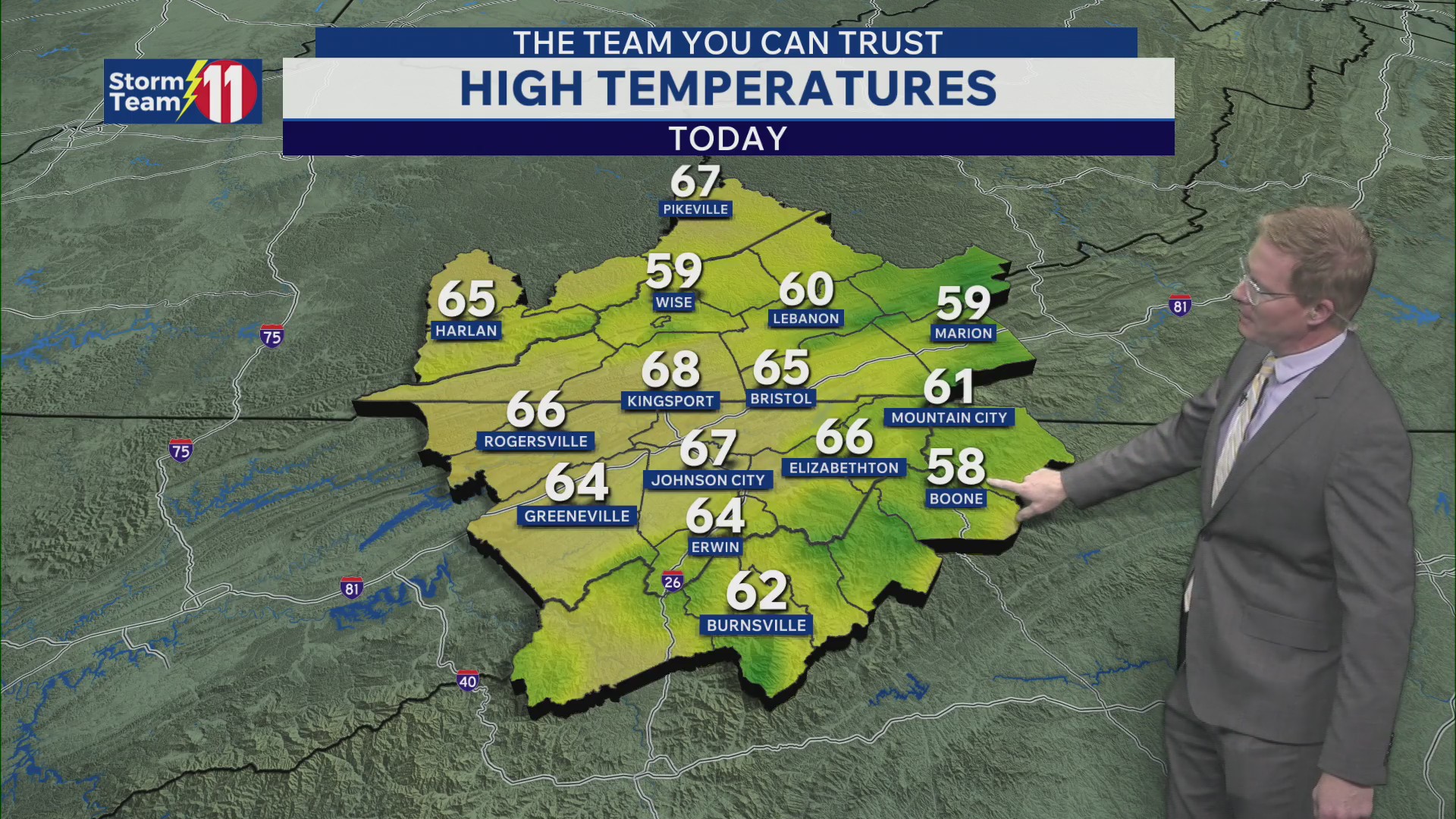 Brief cool down today