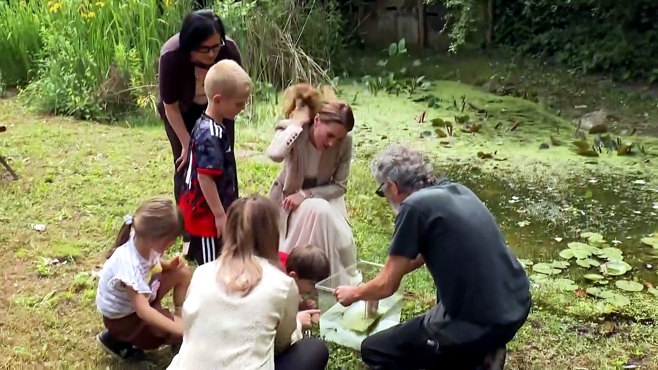 Princess Kate visits pre-school garden in Italy