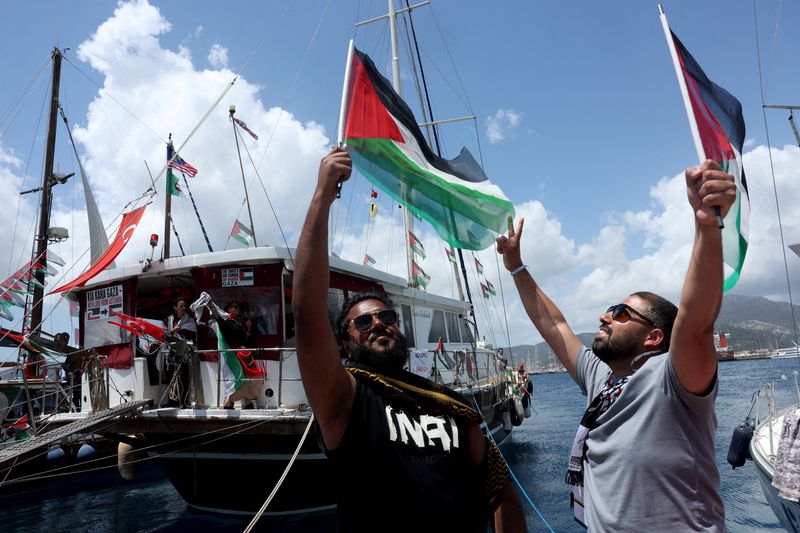 Gaza aid flotilla sets sail again after Israeli interceptions