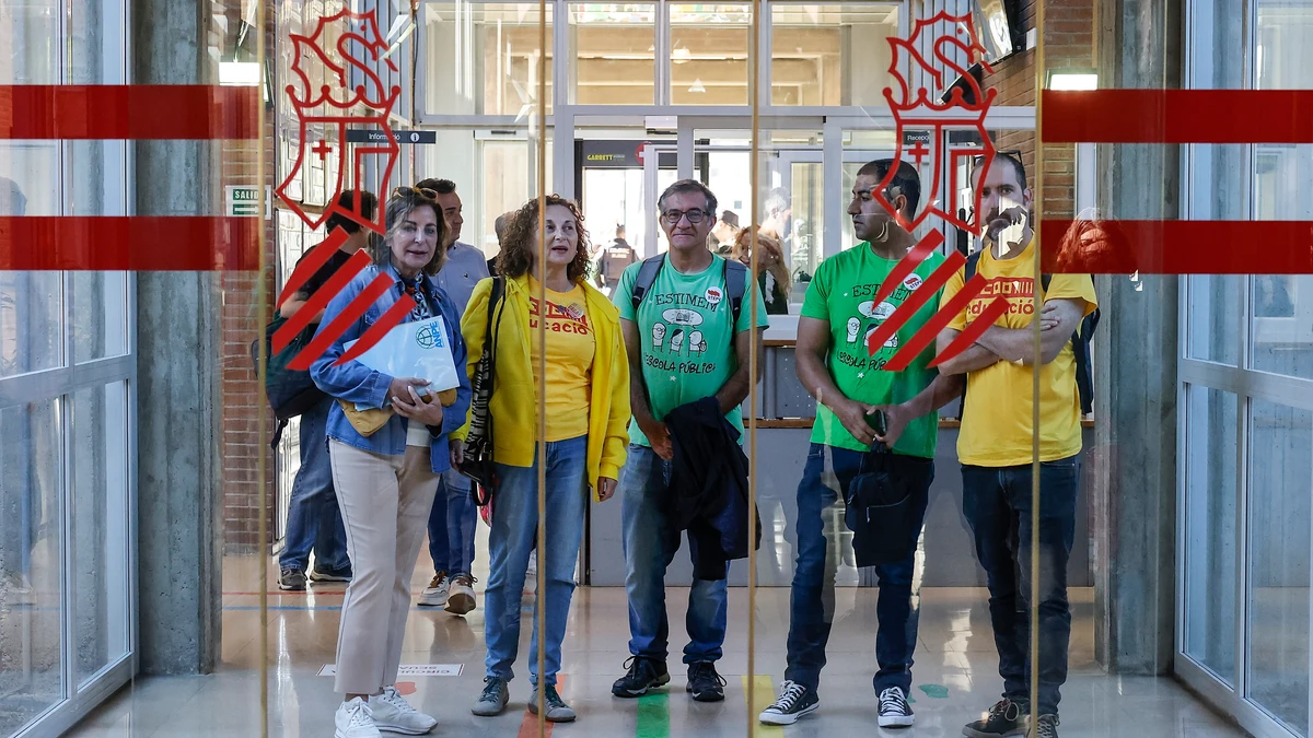 La huelga de profesores baja al 20% de seguimiento en su cuarta jornada ...