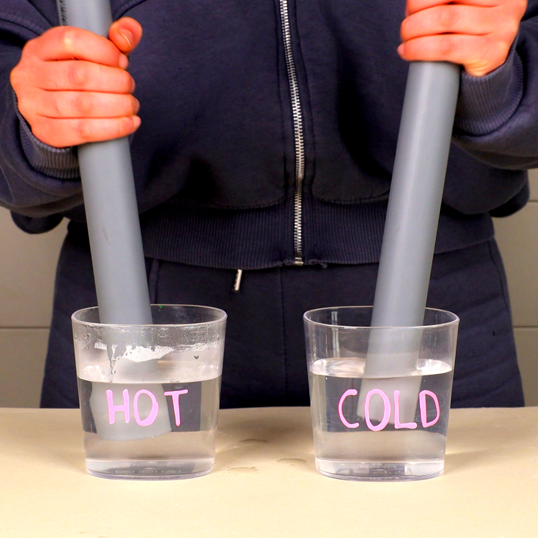 Hot and cold water test the pipes 🚿⚡