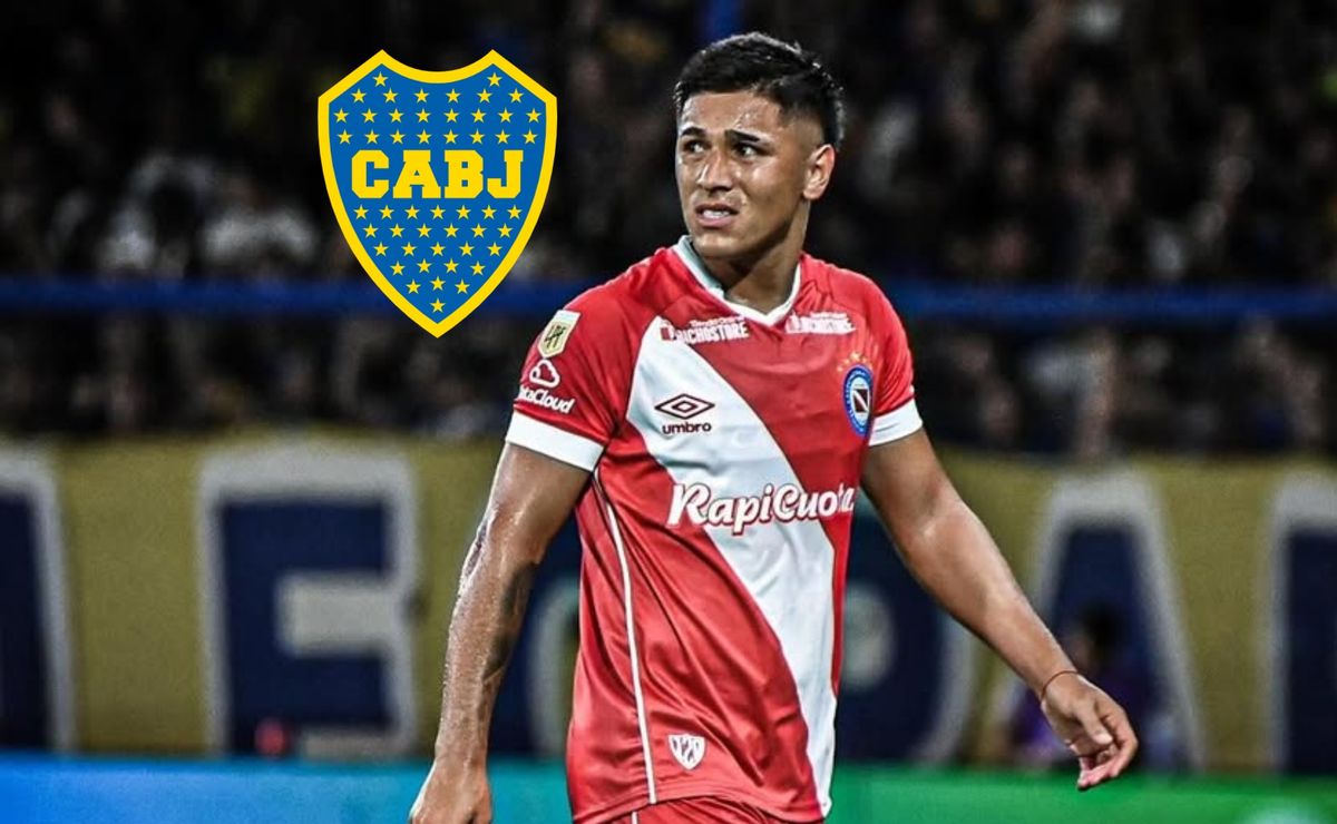 Leandro Lozano, jugador de Argentinos Juniors, aparece en el radar de Boca