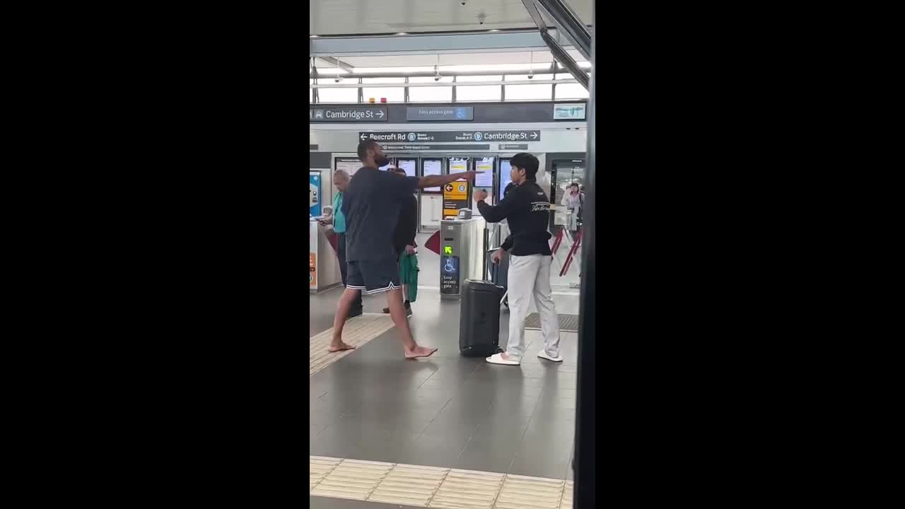 Homeless man attacks teenage musician at Sydney station in Australia