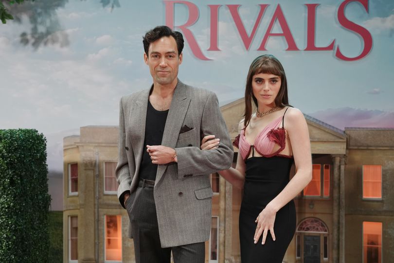 Emily Atack, Danny Dyer and David Tennant lead stars at Rivals series ...