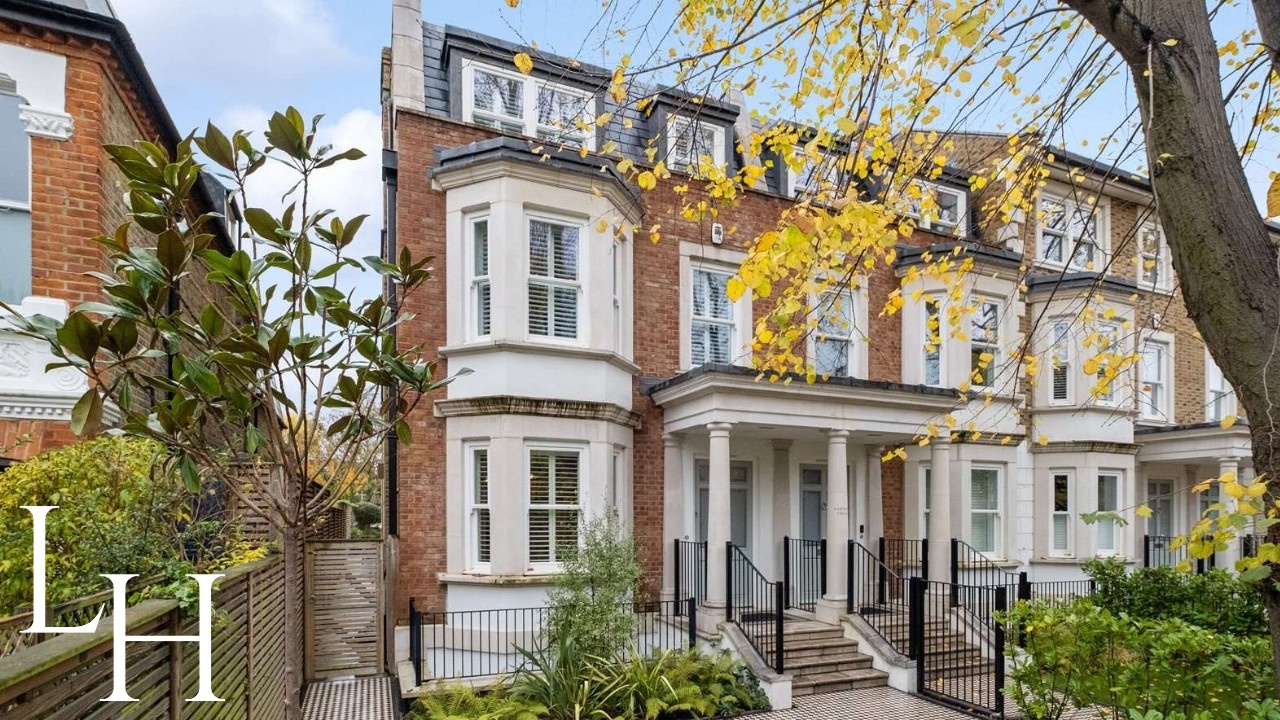 Inside a £4.25M London townhouse with a hidden underground garage