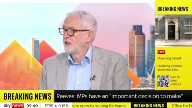 It’s Rayner or no-one facing Starmer, Corbyn says
