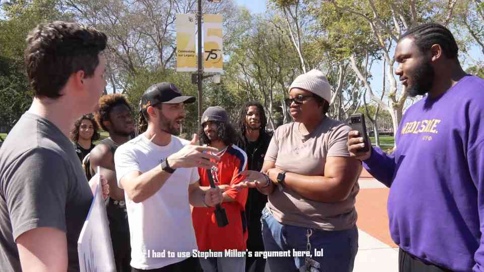 Did this really warrant assault? - Debate at Long Beach State sparks ...