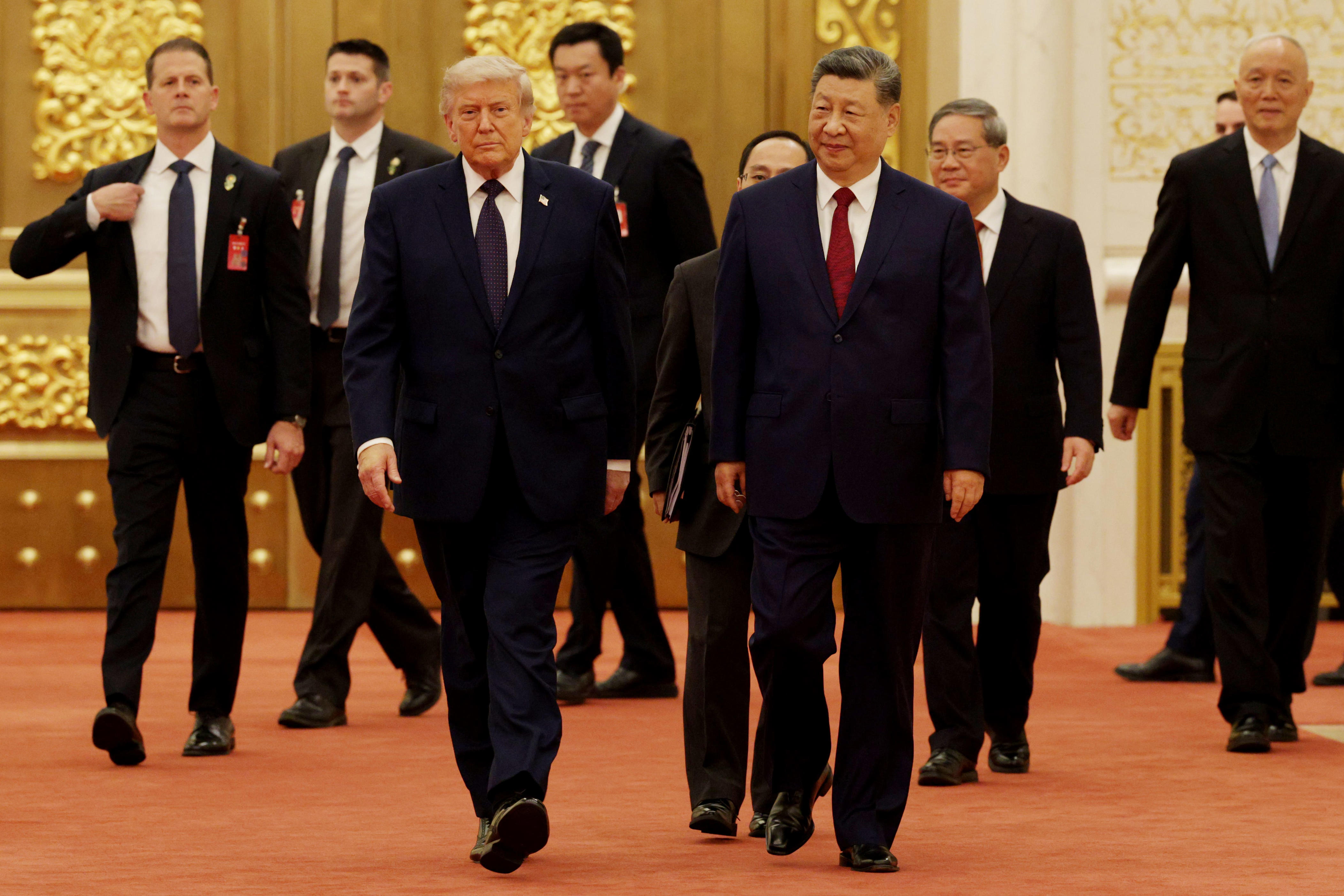 China rolls out red carpet welcome for Trump in Beijing
