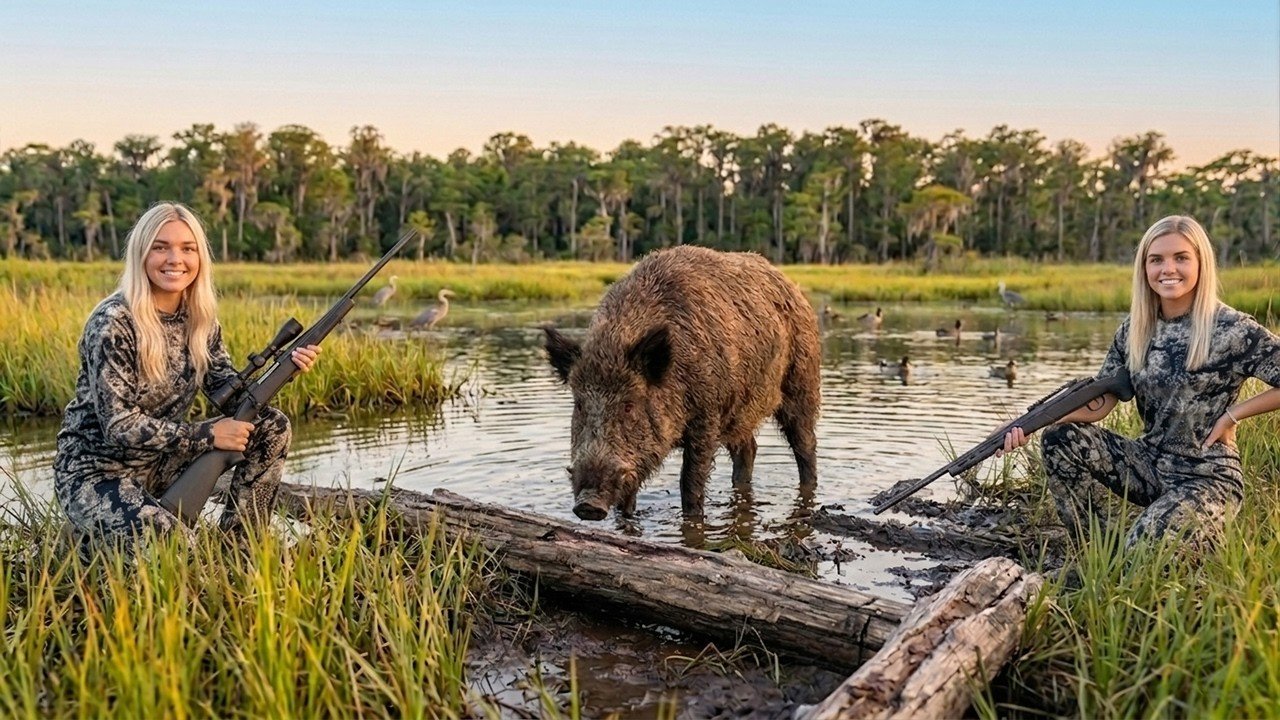 Tracking a giant hog