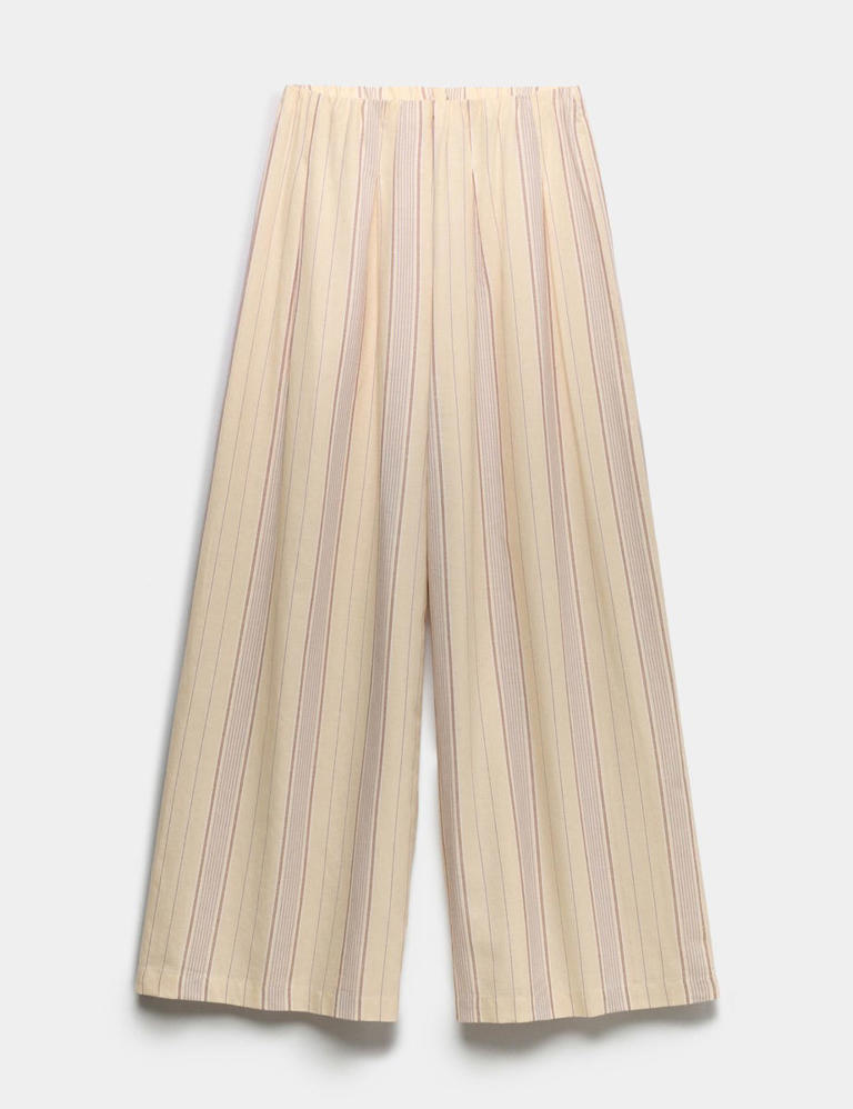 M&S' £30 striped linen trousers are the jeans alternative we'll wear on ...