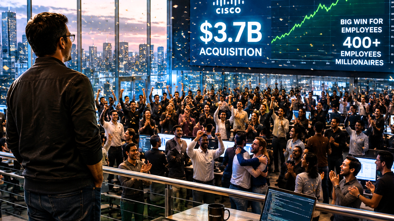 400 employees became millionaires overnight when a founder sold his ...