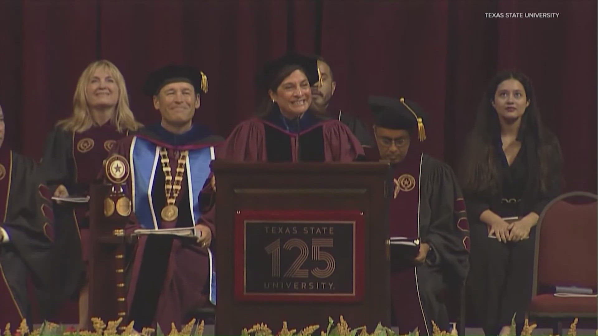 Texas State University to celebrate commencement Thursday