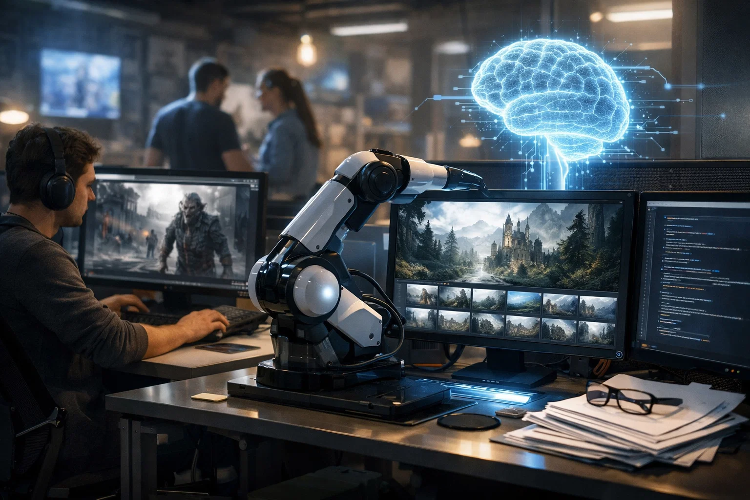 Capcom scommette sull'IA generativa ma non rinuncia al talento umano