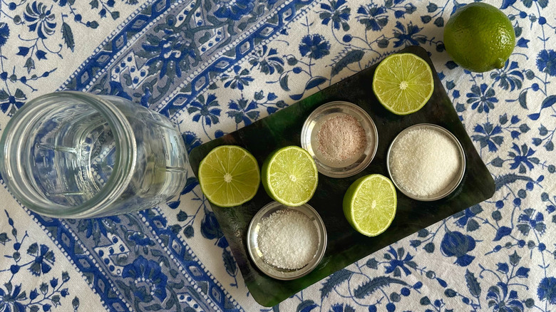 Khatta meetha nimbu pani (sweet and salty Indian limeade) recipe