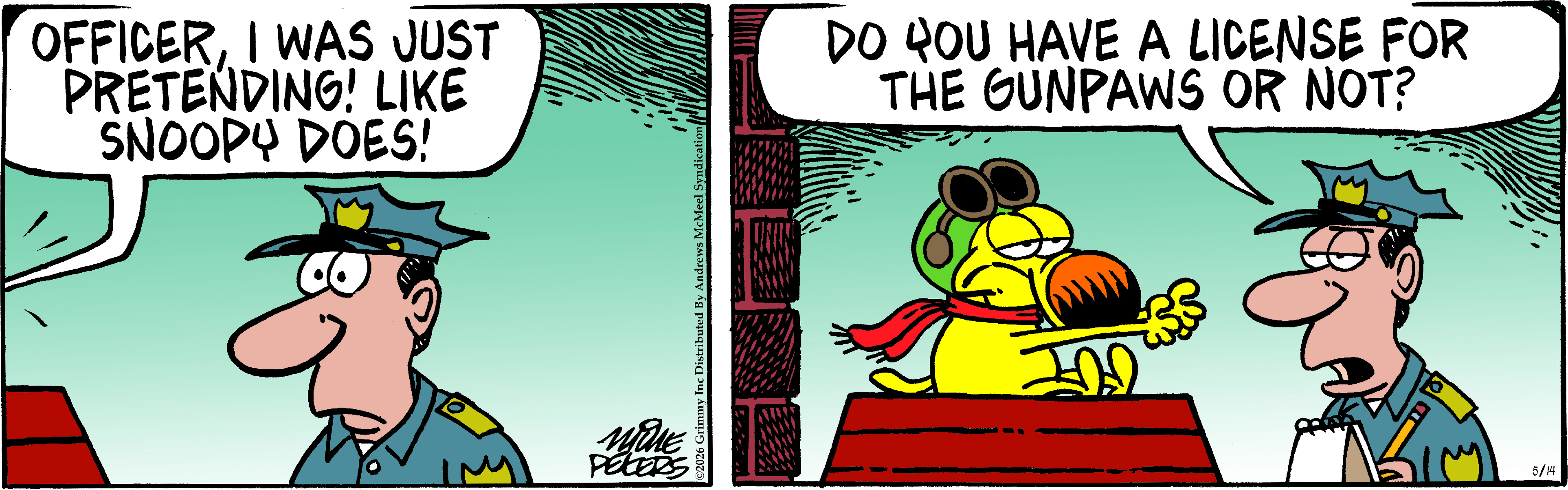Mother Goose and Grimm by Mike Peters