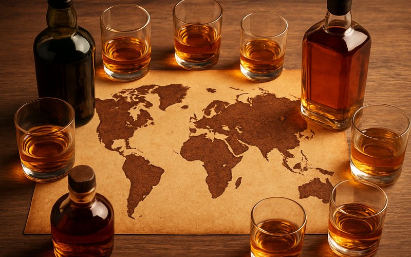 Countries producing incredible whiskey