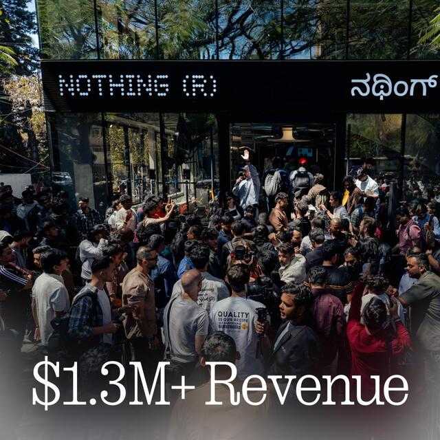 Nothing's Bengaluru store off to great start: 61,000+ visitors, over Rs ...