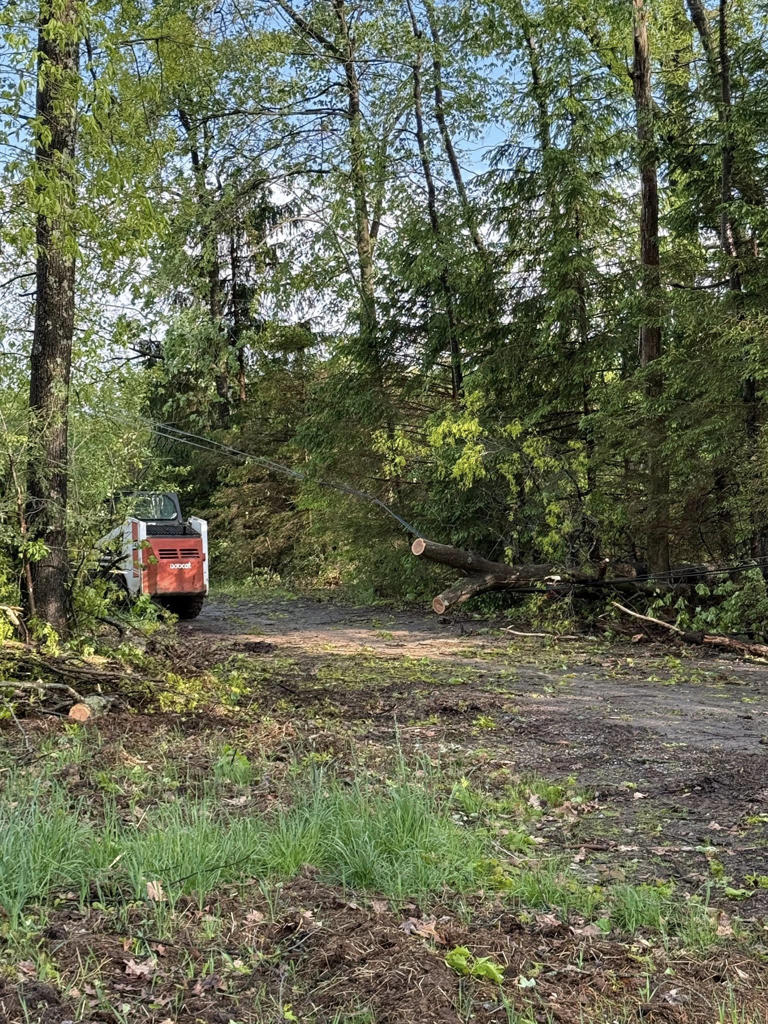 Photos: Tornado confirmed at Hovatter’s Zoo Wednesday