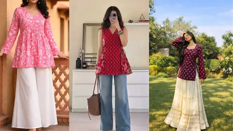 5 trending short kurtis for women to stay comfortable and stylish in ...
