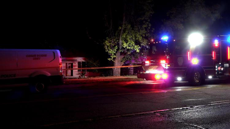Man charged after father killed, north St. Louis County home set on fire