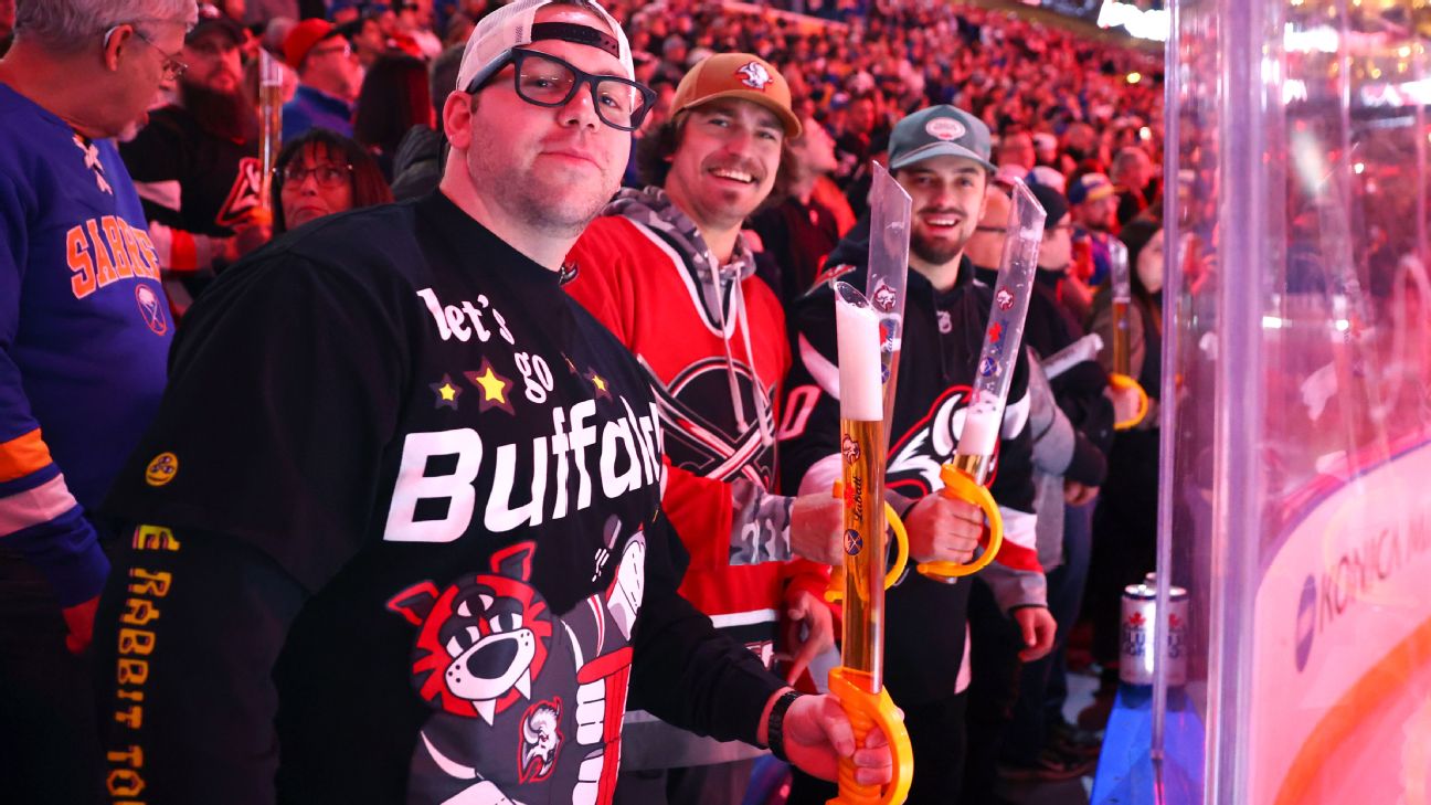 How Buffalo's Beer Sabre took over the hockey world