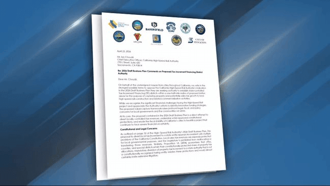 Fresno & nine other CA mayors slam high-speed rail plan to use local ...