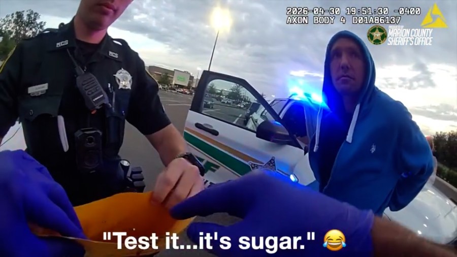 It's sugar: Florida man blows fentanyl in deputy’s face, sheriff’s ...